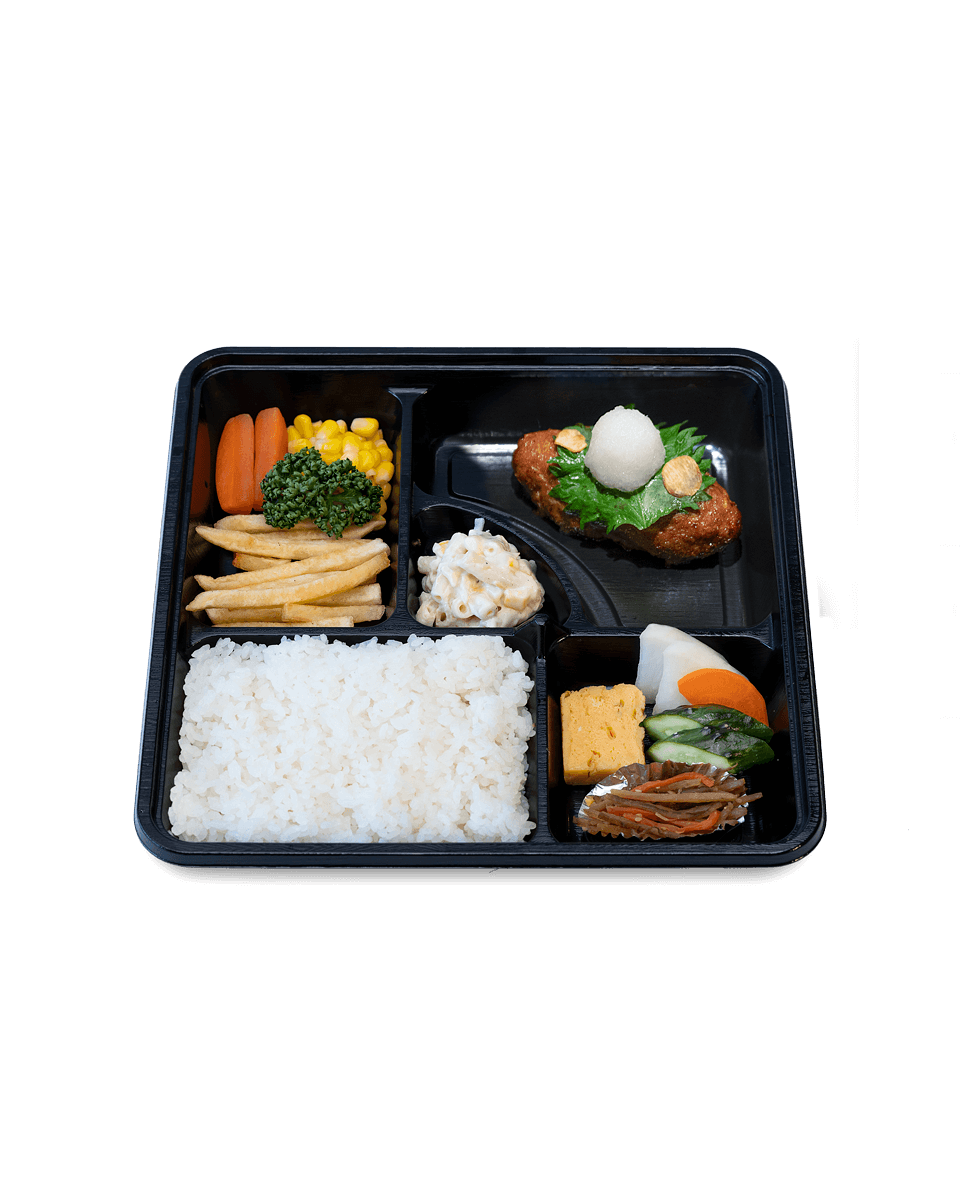 和風ハンバーグ弁当 – とんかつ専門店 双葉